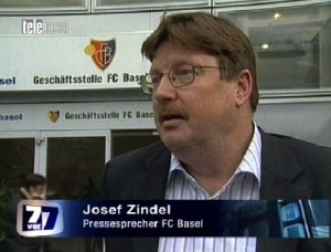 Für Josef Zindel, Kommunikationschef FC Basel und Kabarett-Autor
