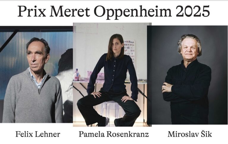 FELIX LEHNER, PAMELA ROSENKRANZ UND MIROSLAV ŠIK ERHALTEN DEN SCHWEIZER ...
